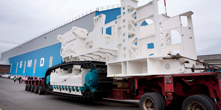 Bulk Cutter arrives on Tyneside - Innova