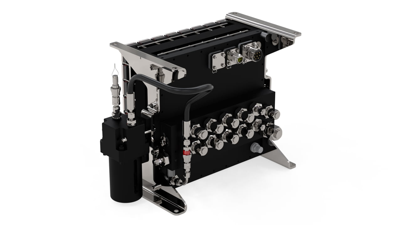 Valve Pack 5 Station: subsea hydraulic control applications