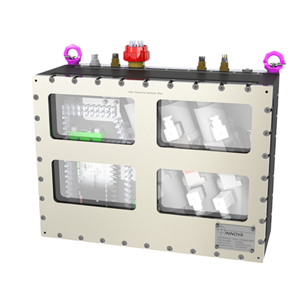 Valve Pack 8 Station for all types of subsea hydraulic control applications